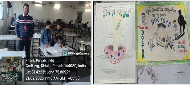 REPORT ON TECHNICAL HAND MADE POSTER